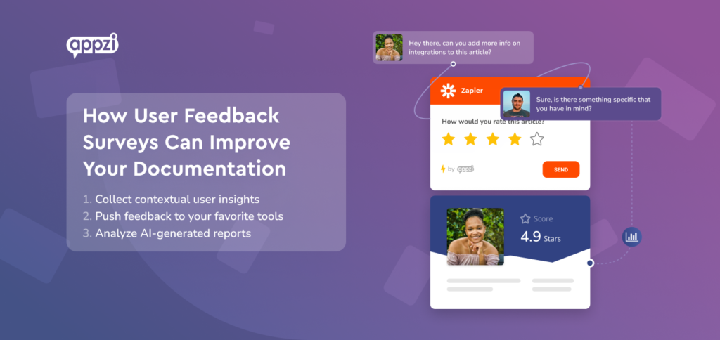 Improve Documentation with Embedded Feedback Surveys | Appzi